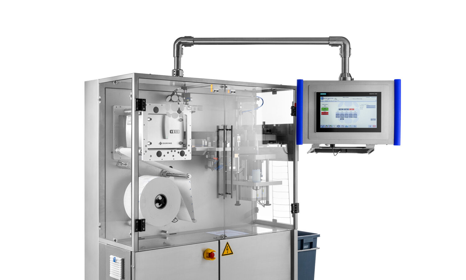 Lid punching machine with printer | Machines | GTE Engineering