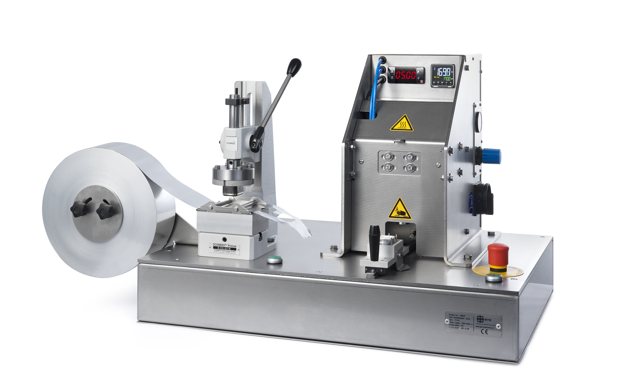 Seal and punching machine | Tailor-made | GTE Engineering